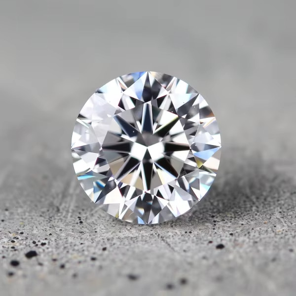 Quality Special Shape Moissanite White VVS1 Round Flawless Moissanite Stone for sale