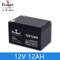 China AGM Lead Acid Battery 12v 12ah Deep Cycle Rechargeable Battery factory