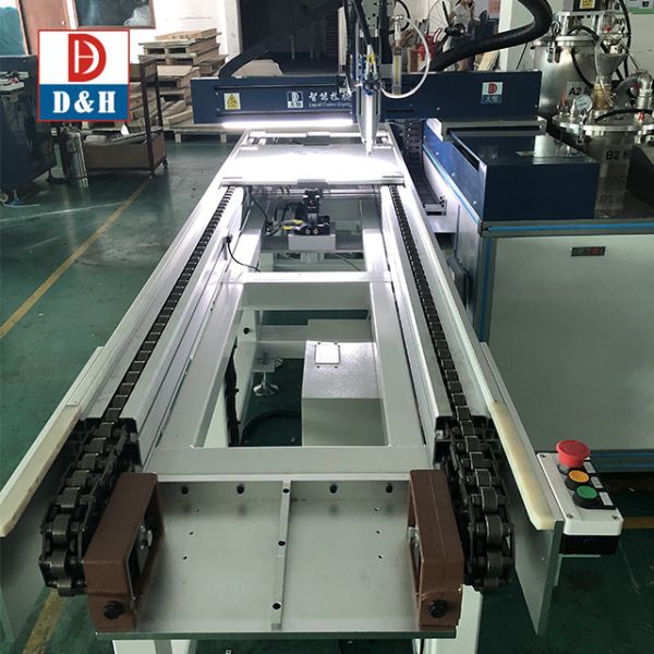 Quality Automatic Double Potting System Mixing Gluing Machine with 2 Systems in 1 for sale