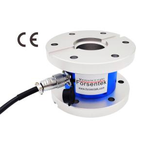 Quality Hollow Type Reaction Torque Sensor 0-1000N*m Flange-to-Flange Torque Transducer for sale