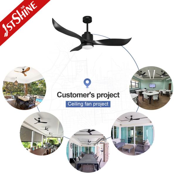 Quality Weather Resistant 52 Inch Remote Control Ceiling Fan 360 Degree for sale
