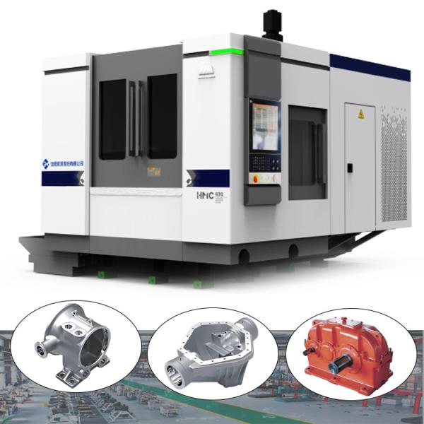 Quality HMC80Q Metal 3 Axis Horizontal Machining Center Milling Drilling Boring Tapping for sale