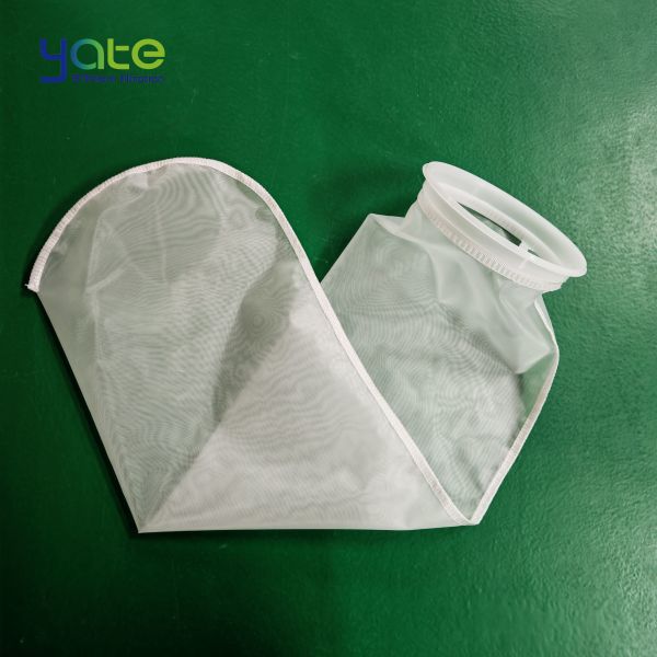 Quality Sanitary Nylon Liquid Filtration Bag 450-500 Mesh Filtration Accuracy for Industrial Filtration Needs for sale