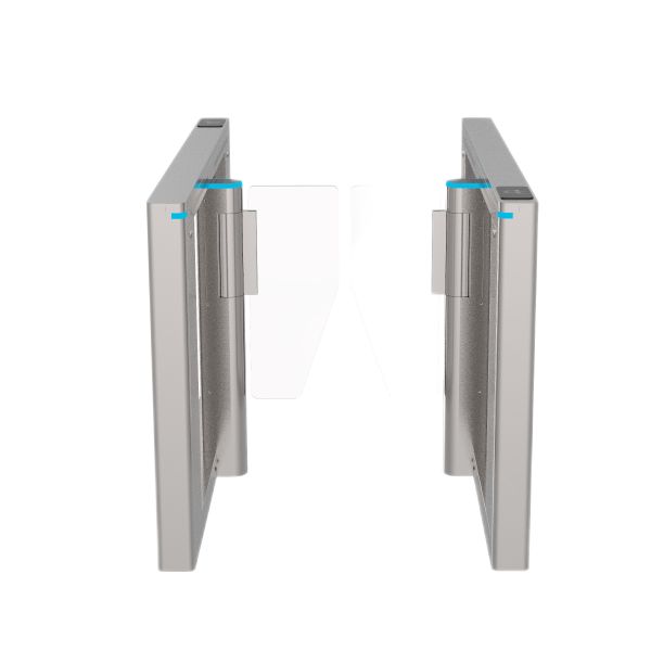 Quality Double Barrier Security Gate Servo Motor Elegant Speed Gate Turnstile Speed Gate For Commercial Building for sale