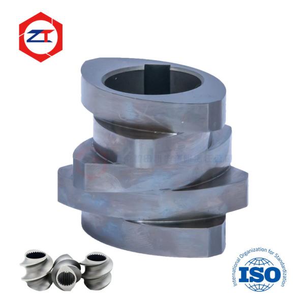 Quality Bimetallic Welded Twin Screw Mixing Elements 72mm L/D Ratio 1.5mm Wear Layer For for sale