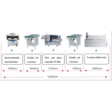 Quality 90000CPH LED Panel Lighting SMT Machine Full Automatic Line Solution for sale