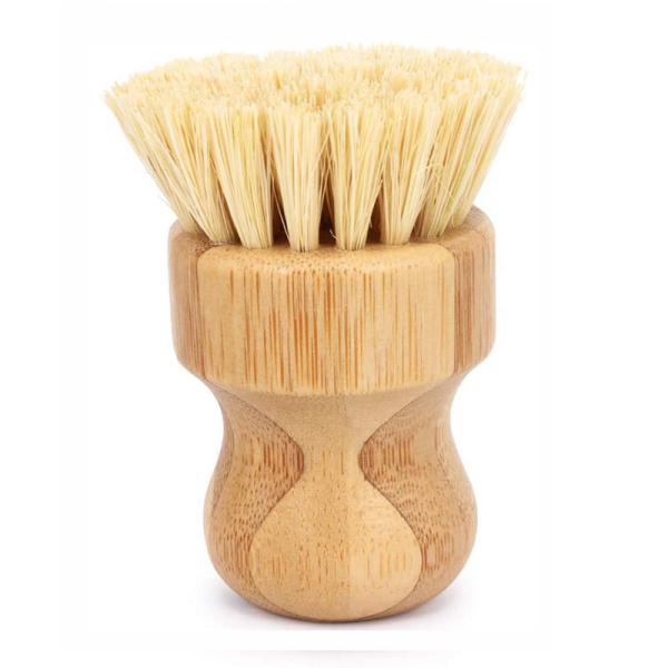 Quality Eco Friendly Bamboo Dish Brush Set Kitchen Utensil Cleaner Brush for sale