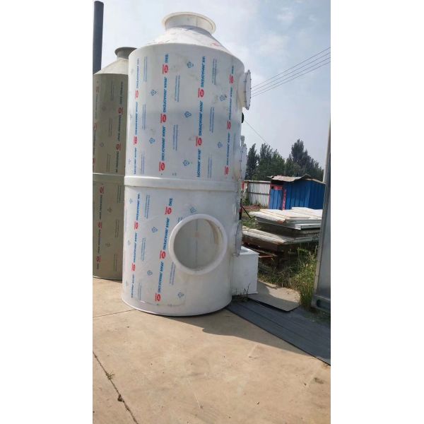 Quality Advanced Vertical Stainless Steel Spray Chamber Scrubber Encapsulated Pollutants Pickling Acid Fume Scrubber System for sale