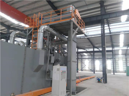 Quality Sa.2.5 Box Plate Shot Blasting Machine for sale