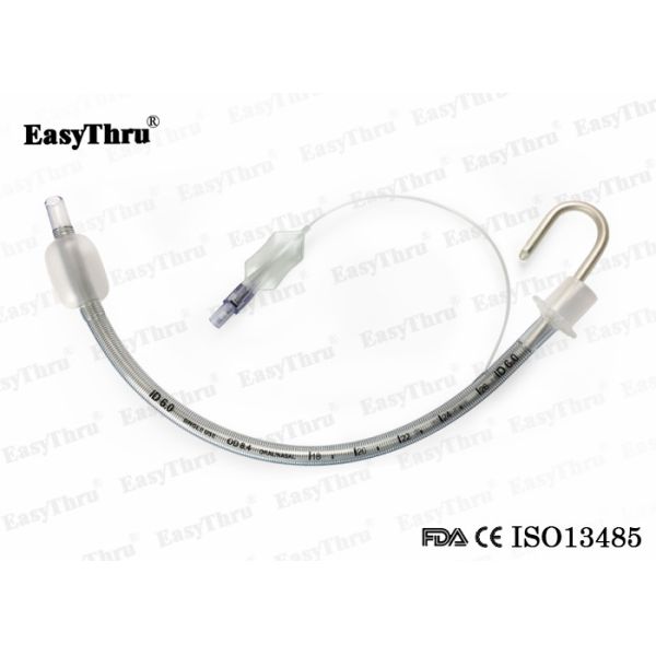 Quality Radio Opaque Disposable Endotracheal Tube Reinforced Cuffed ETT Harmless for sale