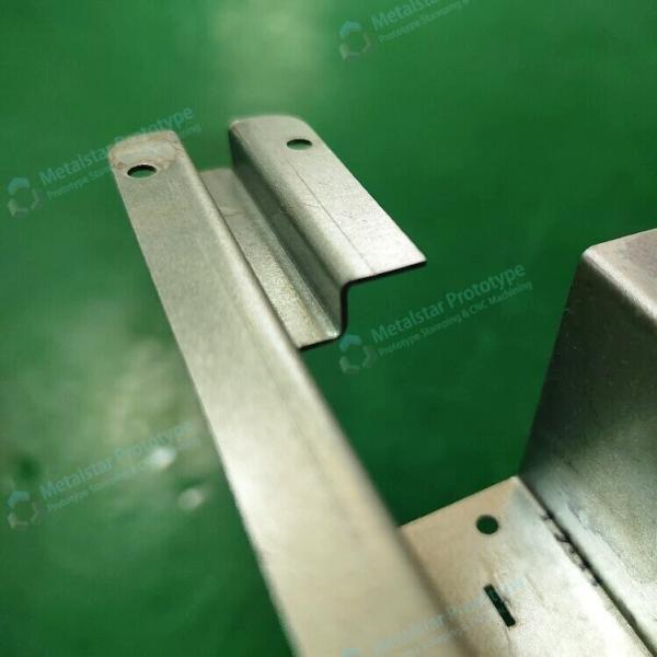 Quality Fast galvanized sheet metal bending prototypes T=1.20mm for sale