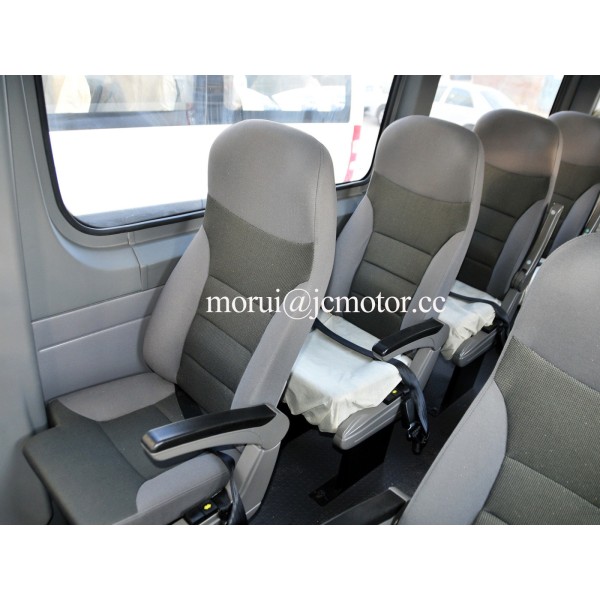 Quality Customized Sprinter EV Van Electric Student Employee Shuttle Bus Mileage 350km for sale