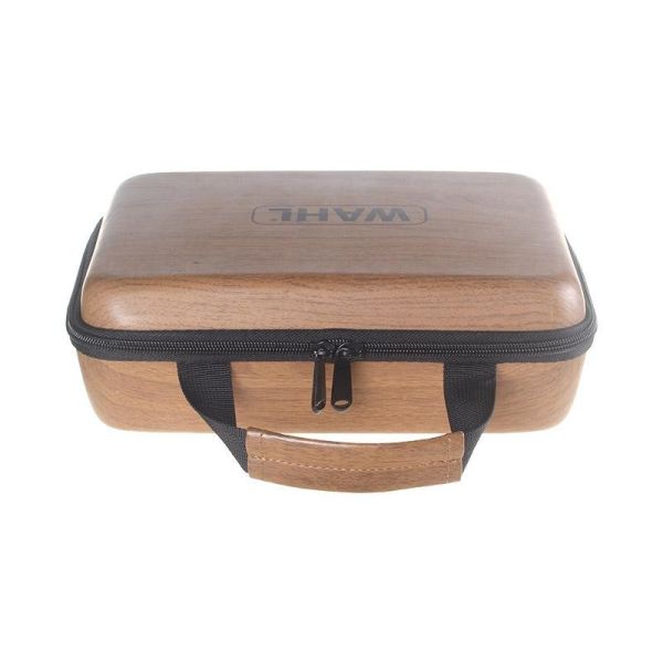 Quality Dustproof EVA Storage Case Wood Grain PU Leather Surface Shockproof for sale