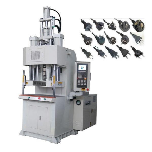 Quality 35 Ton Power Plug Injection Molding Machine With C Type White for sale
