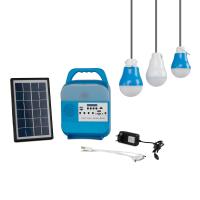 Quality CE MSDS IEC Plastic Solar Home Lighting System With Power Bank for sale