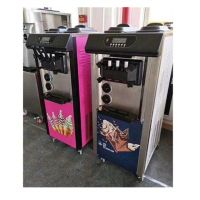 Quality Quick Frozen 3 Flavors Commercial Ice Cream Machine with Pre-Cooling Keep Fresh for sale