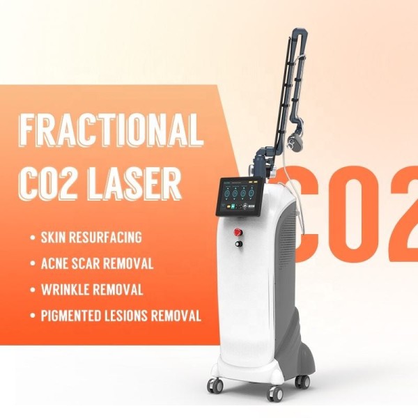 Quality Skin Smoothing Fractional Laser CO2 Machine , Stationary Skin Resurfacing Machine for sale