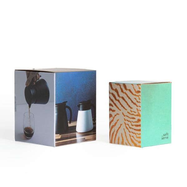 Quality CMYK 4 Color Offest Printed Kettle Packaging with Custom Tuck End Bottom Boxes for sale