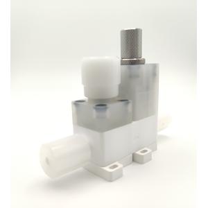 Quality Hygienic PFA Valve Ergonomic Design Natural PP Diaphragm Valves for sale
