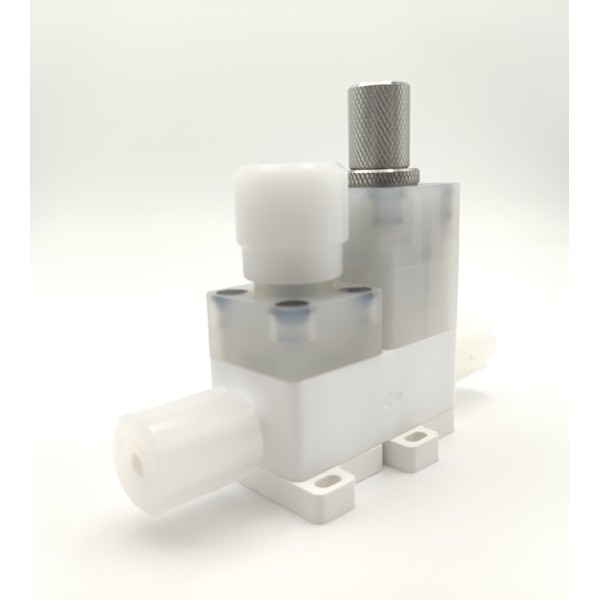 Quality Hygienic PFA Valve Ergonomic Design Natural PP Diaphragm Valves for sale