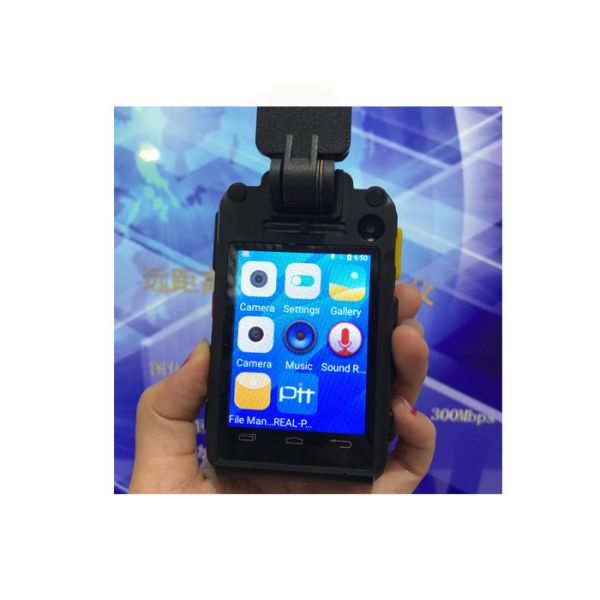 Quality Android5.1 4G  WIFI  Bluetooth GPS  Police Body Worn Camera 140 Degree Wide Angle With 3600 Mah Battery for sale