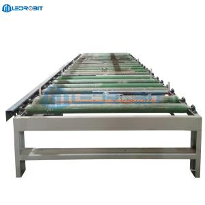 Quality Heavy Duty Galvanized Roller Conveyor for Aluminum Steel Stone Sheets for sale