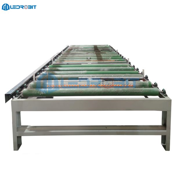 Quality Heavy Duty Galvanized Roller Conveyor for Aluminum Steel Stone Sheets for sale
