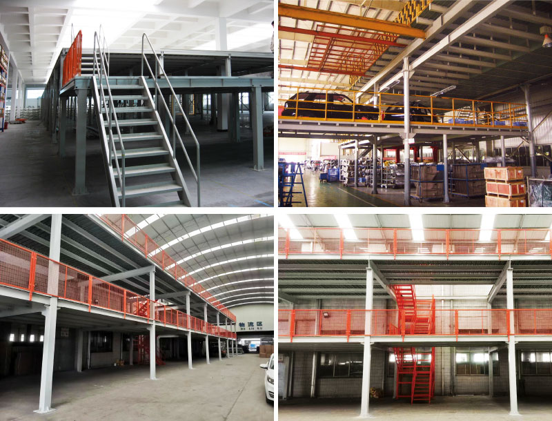 Steel Structure Garret Mezzanine Building 