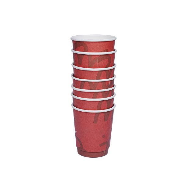 Quality Eco-friendly Biodegradable Disposable Coffee Paper Cup Customized with Customer for sale