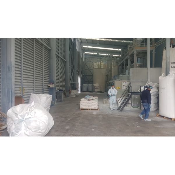 Quality Fully Automatic Powder Mixing Weighing Conveying System For PVC Pipe Extrusion for sale