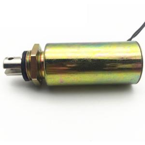 Quality Long Stroke 25*51 12W Tubular Push Solenoid for sale