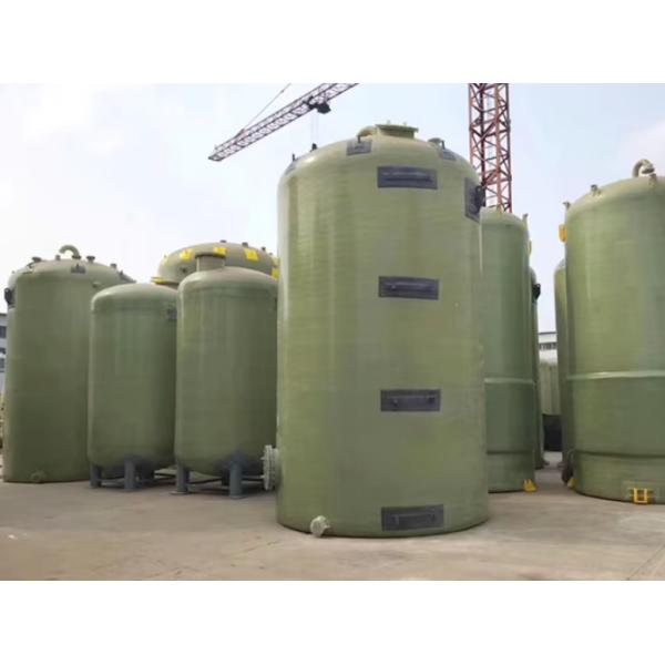 Quality Multiple Mediums Large FRP Grp Storage Tank Water Acid/Alkali Vertical for sale