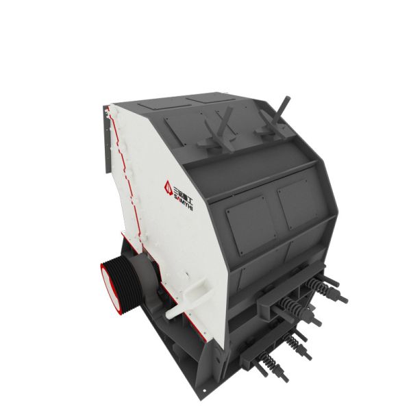 Quality 450mm Feed Size Hard Impact Rock Crusher With Two Chamber Cavity Design for sale