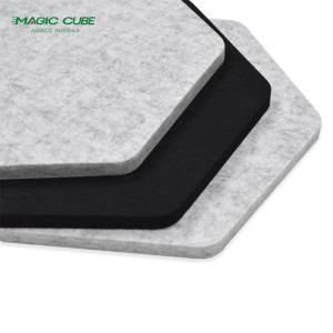 Quality Eco Friendly Polyester Fibre Acoustic Panel Flame Retardant For Multi Function for sale