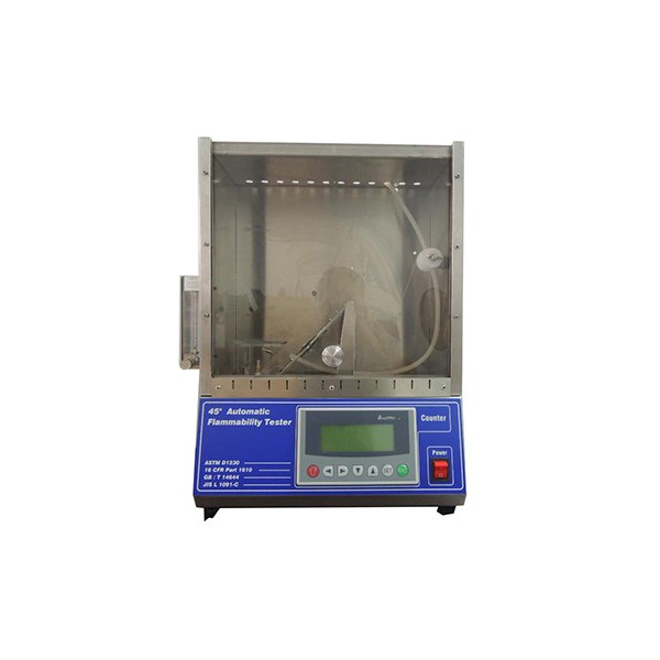 Quality Textile Fabric Combustion 45 Degree Flammability Test for sale