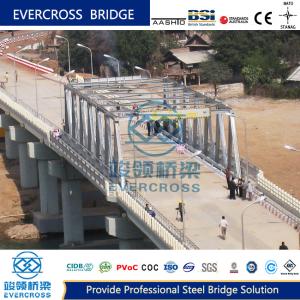 Quality Rigid Frame Steel Truss Bridge Temporary Modular Bridge Heavy Loading Capacity for sale