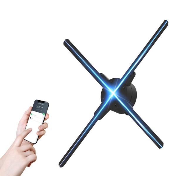 Quality 52cm Indoor 3D Hologram Advertising Display LED Fan for sale