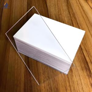 Quality 3mm 4mm 5mm Thickness Cast Acrylic Sheet Easy To Cut 100% PMMA OEM for sale
