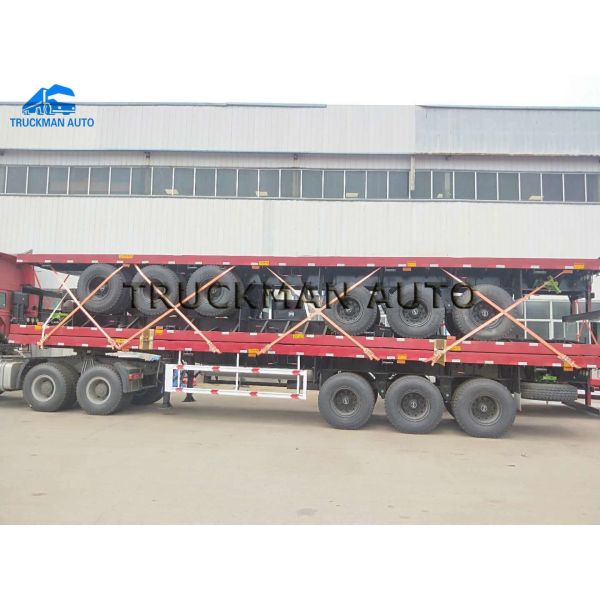 Quality Quickly Loaded Unloaded Container Semi Trailer 2 Axles 3 Axles 40-50 Tons for sale