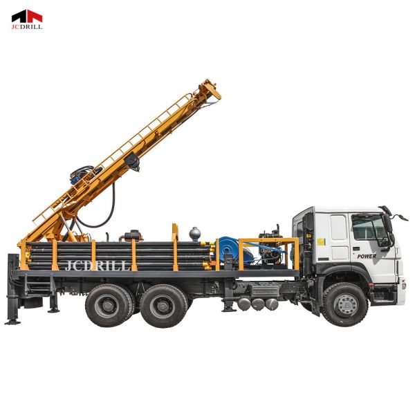 Quality CSD300 Truck Mounted Drilling Rig  DTH drill bore hole water well drilling rig machine for sale