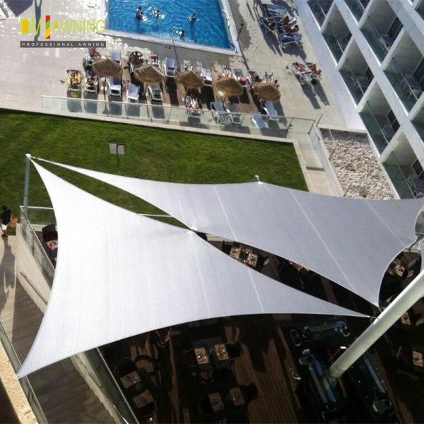 Quality Courtyard Swimming Pool Sun Sail Outdoor Sunshade Sails for sale