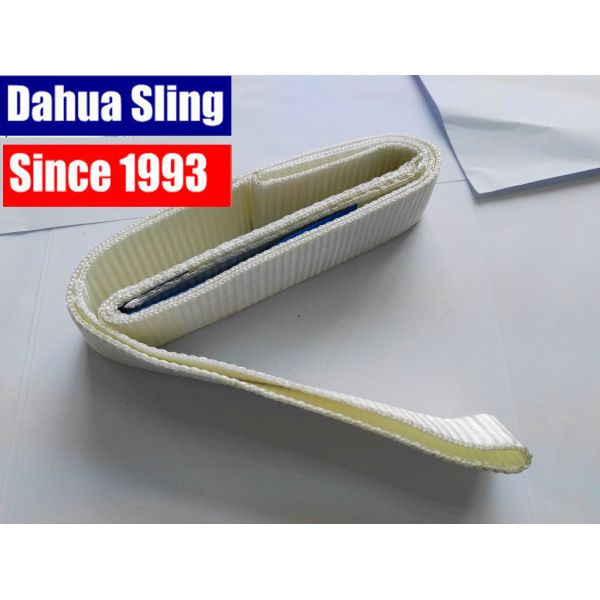 Quality One Eye Webbing 100% Polyester Flat Belt Sling High Strength for sale