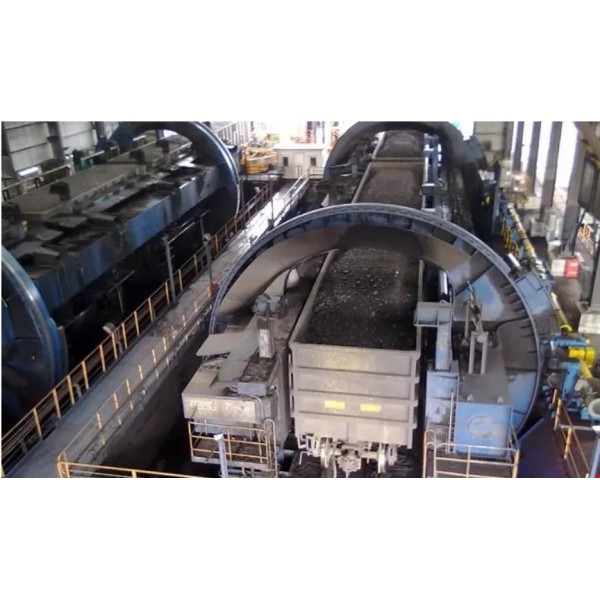 Quality Wagon Unloading System Rail Car Dumper For Coal Handling Transporting for sale