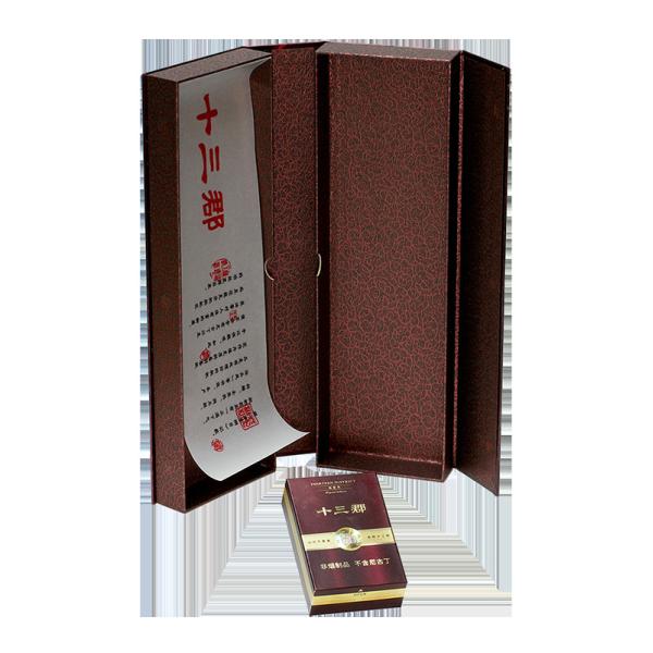 Quality Packaging Craft Paper Custom Cigarette Paper Box Magnet Close for sale