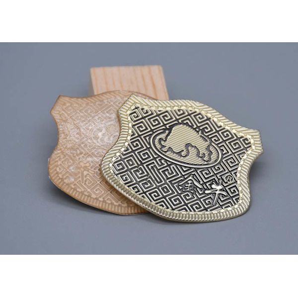 Quality TPU Custom Logo Embossed Labels , Embossed Iron On Garment Labels for sale