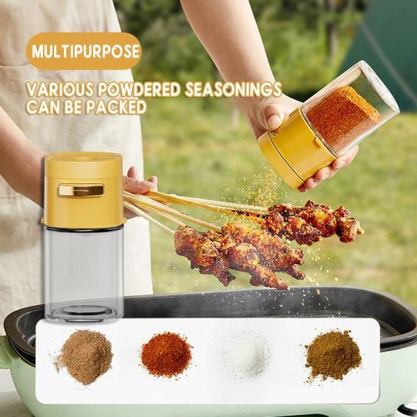 Quality Household Kitchen Sealed Measuring Seasoning Shaker Bottles 180ml for sale