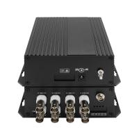 Quality 8 Port Analog Digital Fiber Optic Converter CCTV Monitoring Coaxial Video DC5V for sale