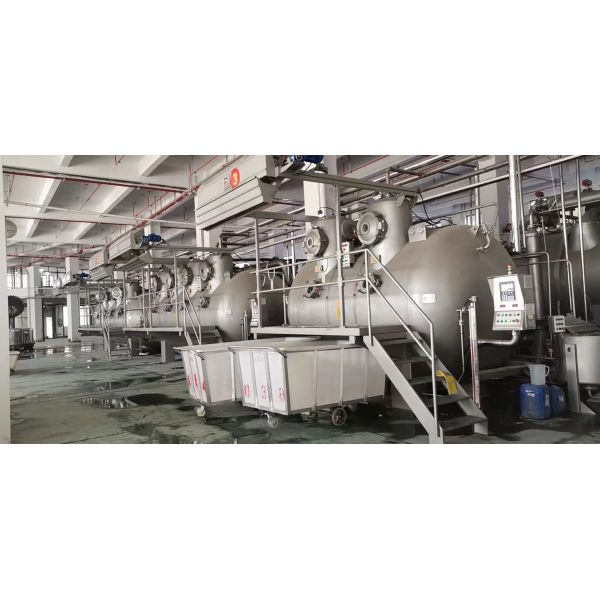 Quality Overflow Energy Saving Dyeing Machine with Low Consumption Low Liquor Ration for sale