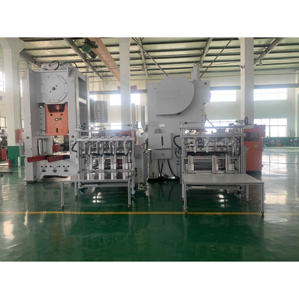 Quality LK-T63 Fully Automatic Aluminum Foil Container Machine with Stable C Frame for sale