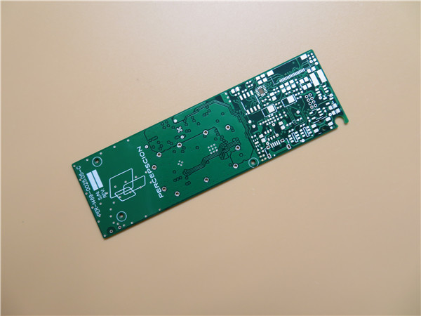 Quality 4 Layer 0.4mm FR4 PCB Board with Immersion Silver For Security Systems for sale